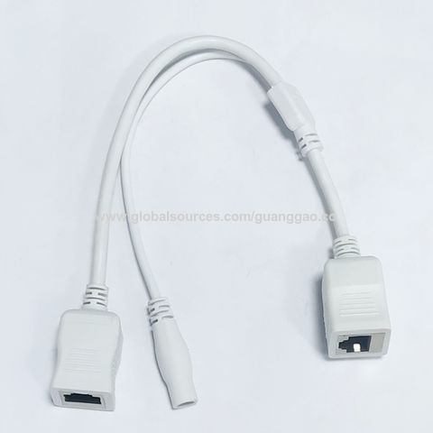 China Overmold RJ45 Cable Assemblies to DC Power Cables on Global Sources
