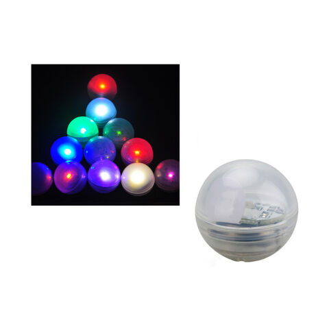 LED Floating Ball Light with Fancy Color Bulbs. Waterproof Design ...