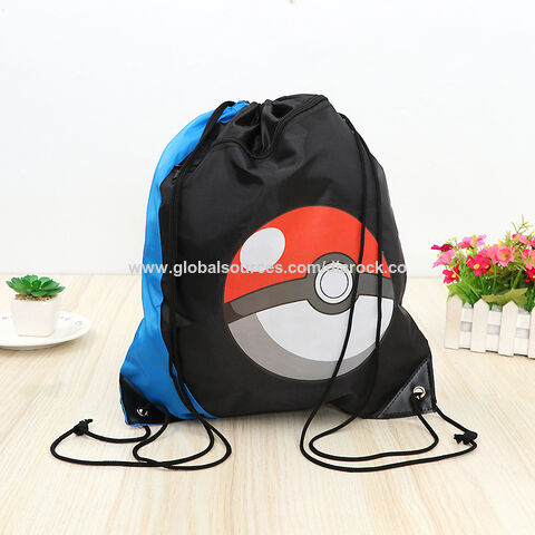 Polyester Promotional Customized Logo Backpack Drawstring Gift Pouch - Expore China Wholesale ...