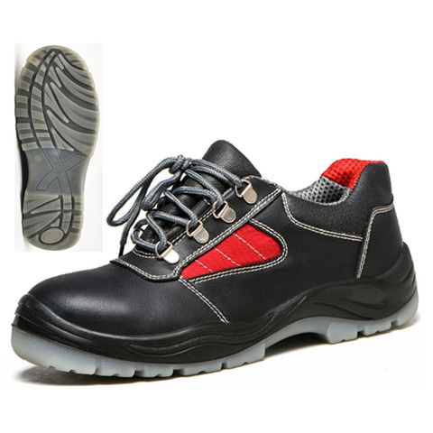 S3 SRC safety Shoes with PU/TPU outsole,smooth finishing Leather Safety ...
