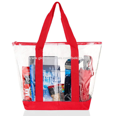 Buy Wholesale China Transparent Clear Beach Bag Perfect Size For Trip ...
