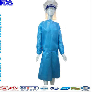 Sterile Isolation Chemical Disposable Medical Protective Coverall ...
