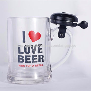 Langge Tabletop Bell Beer Mug Bell Beer Cup Ring Cup - Explore China ...