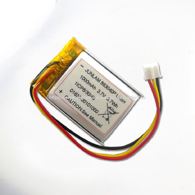 Ept Lithium Polymer Battery For Eye Massage, Face Cleaner, Bluetooth ...