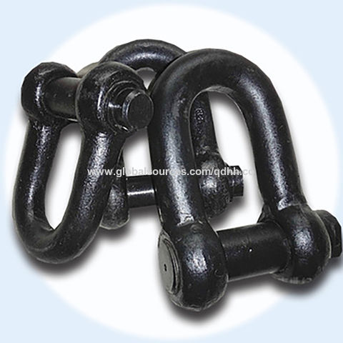 China D type joining shackle, used for connecting with anchor chain ...