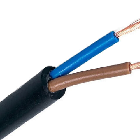 Japanese bare copper two core parallel flat power cable for small home ...
