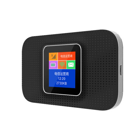 Buy Wholesale China 4g Lte Mini Wireless Router With Lcd Display ...