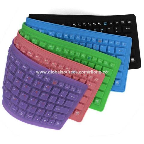Buy Wholesale China Custom Multi-color Flat Silicone Rubber Keypad For ...