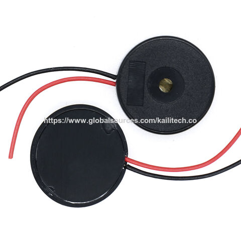 Buy Wholesale China Kd 13.6mm*4.2mm Piezo Buzzer, Passive, Lead Wire ...