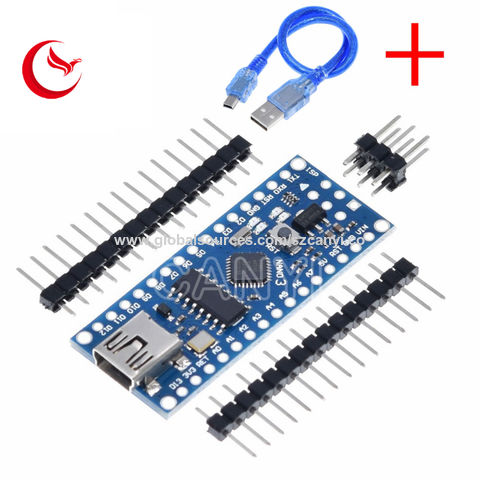 Nano 3.0 controller pcb board CH340 USB driver ATMEGA328 nano Mini USB With the bootloader ...