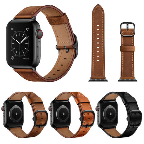 Buy Wholesale China Bulk Wholesale Watch Band 38mm 40mm Genuine Leather ...