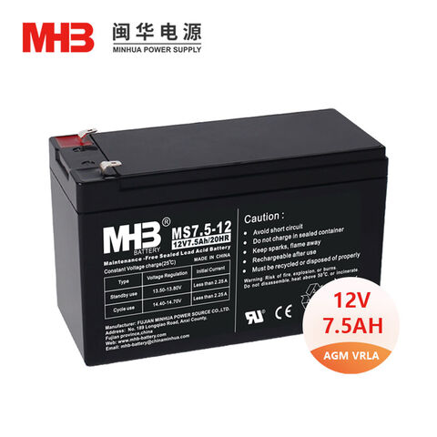 Buy Wholesale China Low Self Discharge Sealed Lead Acid Mf Battery 12v7 ...