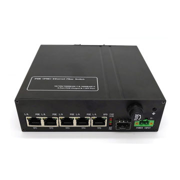 Buy Wholesale China 4 Poe Ports + 1 Sfp Port Industrial Solar Power Poe ...