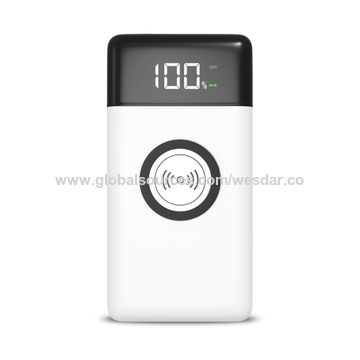 Buy Wholesale China 10w Wireless 10000mah Power Bank With Led Display ...