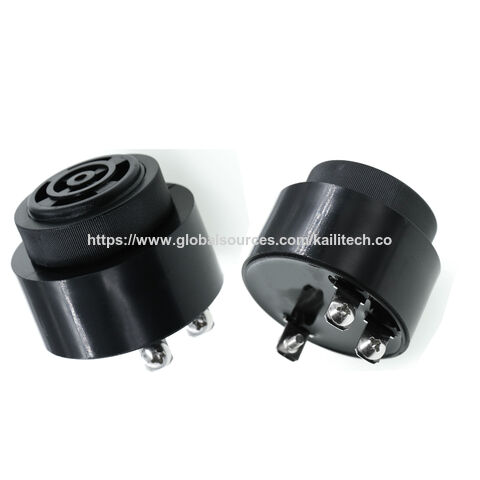 Buy Wholesale China Kd 43.5mm*34.5mm Audio Buzzer Piezo 95db Min.@12vdc ...