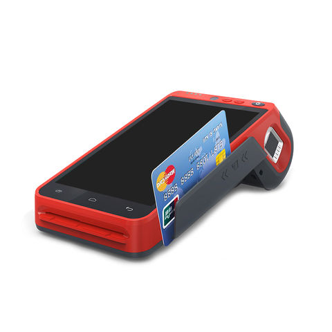 Handheld EFT Verifone EMV PCI Android POS Terminal with Printer,Barcode ...