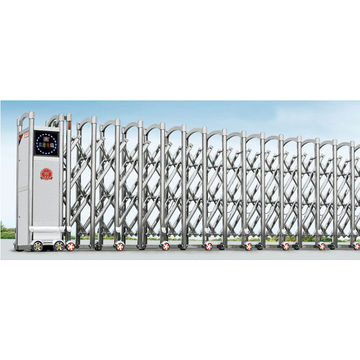 Buy Wholesale China Stainless Steel Automatic Trackless Telescopic Gate ...