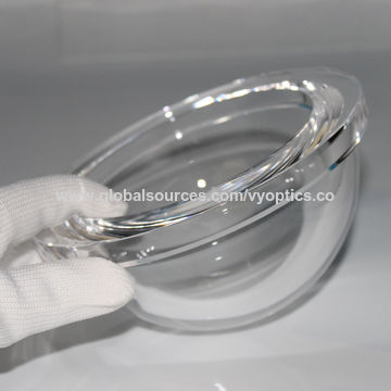 Buy Wholesale China Optical Fused Silica Glass Hemispherical Dome With ...