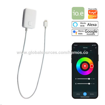 Wi-Fi LED Strips smart Controller Smart Remote Control RGBW color work ...