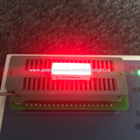 China 20.0×7.0mm Light Bar Display on Global Sources,7 Segment LED ...