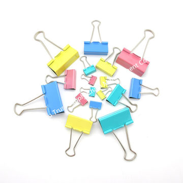 Buy Wholesale China Long Tail Clip Mixed Color File Clip Stationery ...