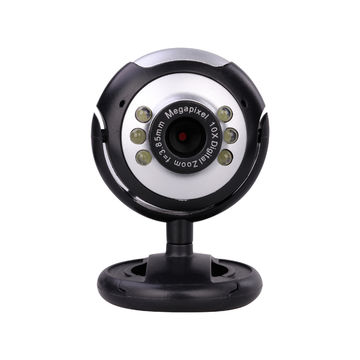 ChinaHot selling 6 LED Night vision webcam Manual focusing USB 2.0 for ...