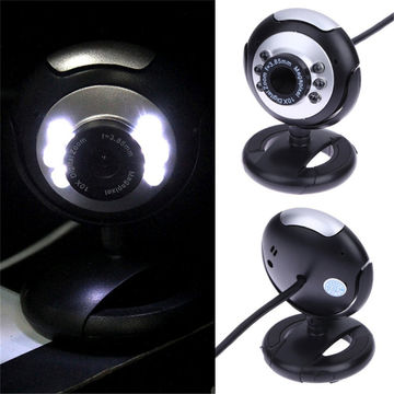 ChinaHot selling 6 LED Night vision webcam Manual focusing USB 2.0 for ...