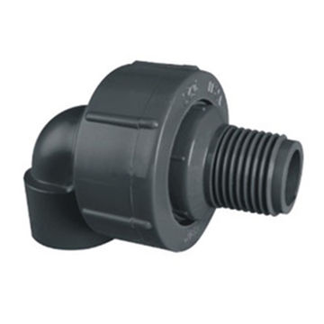 Bs4346 Pvc U Pvc-u Plastic 90 Degree Male Thread Elbow Pipe Fitting ...