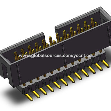 2.54mm Box Header, Double Row, Smt - Explore China Wholesale Box Header ...