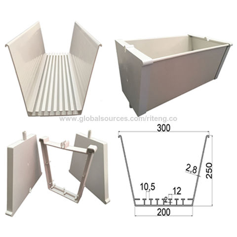 Farm A Type Nft Channel Hydroponics Growing System Upvc Channels $1.58 ...