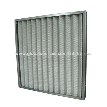 Buy Wholesale China G4, F5 High Temperature Air Filter Metal Pleated ...