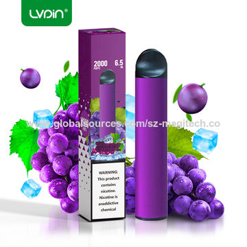 China Loon Maxx 2000puffs disposable vape electronic cigarettes on ...