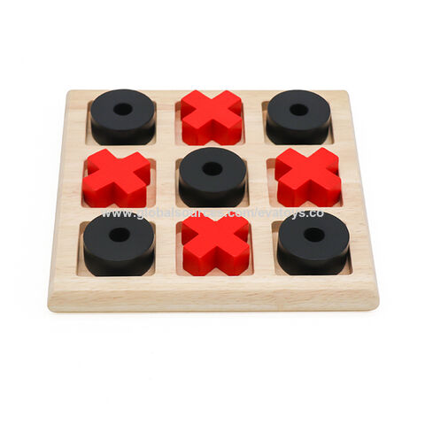 Buy Wholesale China Classic Desktop Toy Tic-tac-toe Wooden Xo Game For ...