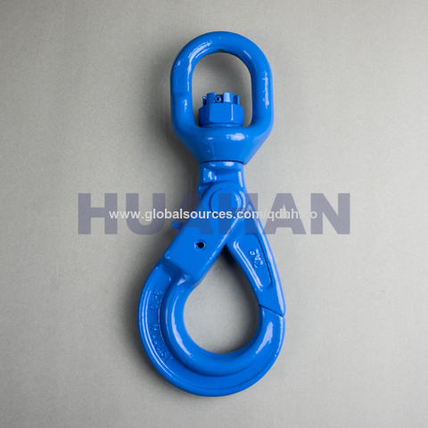 China G100 Swivel Self-locking Safety Hook, Comes in 6-22mm, Blue ...