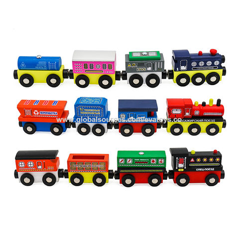 Buy Wholesale China Wholesale Mini Wooden Magnetic Train Toy Set For ...