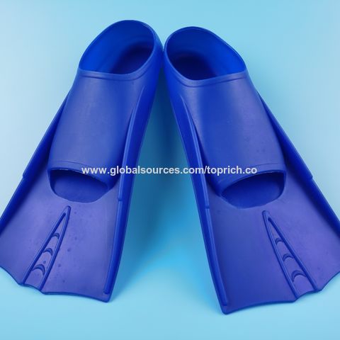 Silicone fins 100% silicone, good for diving training, Silicone fins ...