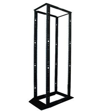 China Network steel open frame server rack 4-post and depth adjustable ...