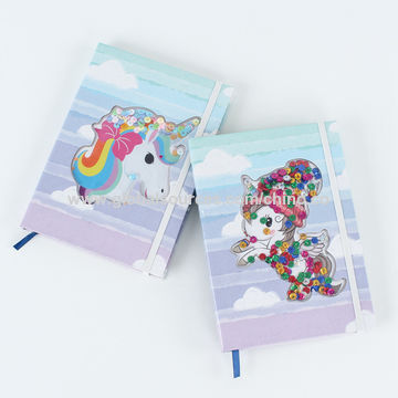 New Style Glitter Shake Sequin Oil Fashion Creative Liquid Notebook ...