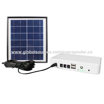 Hot sales green energy DC solar light with 5W/6V high efficiency solar ...