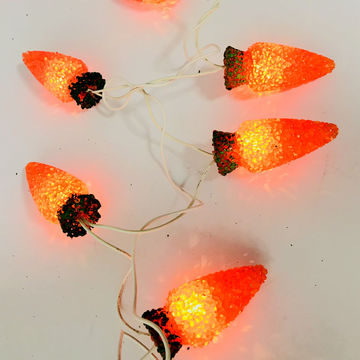 Buy Wholesale China Design 10 Count Eva Carrot String Lights Waterproof ...