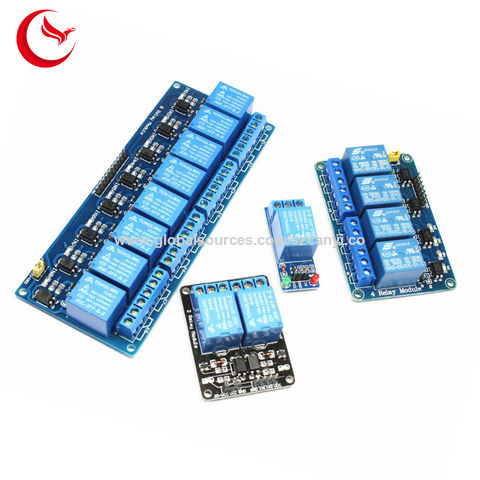 5v 12v 1 2 4 6 8 channel relay module with optocoupler Relay low level ...