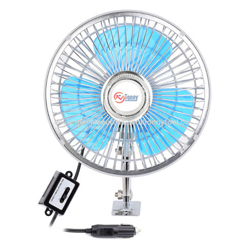 12V DC Oscillating Fan – 6 Inch – 90 Degree Oscillating Motion, dc fan ...