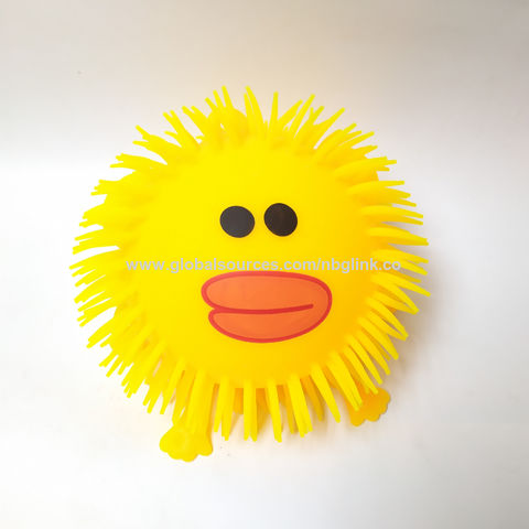 Buy Wholesale China 7.8inch Tpr Spiky Monster Balloon Hairy Puffer Ball ...
