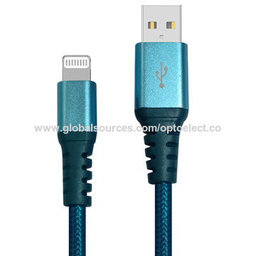 China Mfi Certified lightning cable with alum connector on Global ...