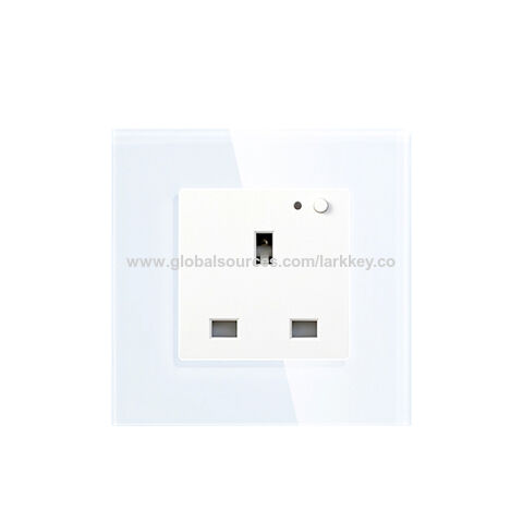 China LARKKEY Tuya Smart Home Smart wall socket Smart UK wall alexa ...