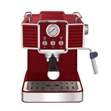 Buy Wholesale China 15 Bar Pump Coffee Maker With Pressure Gauge & 15 ...