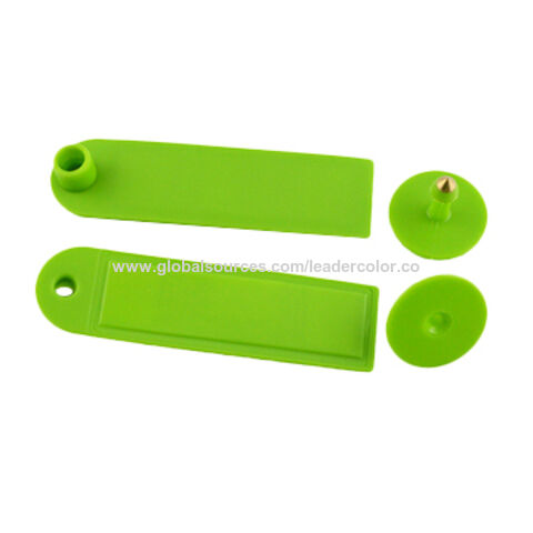 Buy Wholesale China Uhf Rfid Sheep Ear Tag, Green Color With Iso 18000 ...