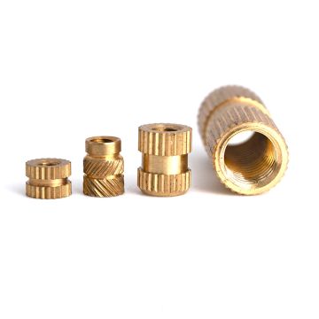 Buy Wholesale China Custom Through Thread Copper Inserts Nuts Brass ...