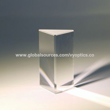 China2020 hotsale optical K9 crystal glass triangular prism 30*30*50mm ...