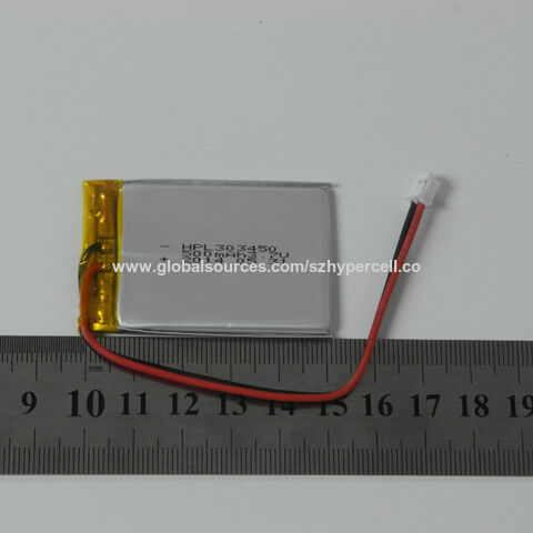 Buy Wholesale China Rechargeable Lithium Polymer Battery With 500 Mah ...
